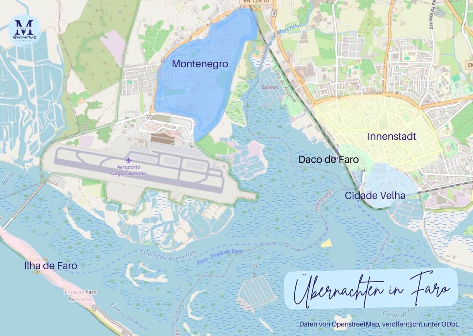 In Faro übernachten: 5 Gegenden für jedes Budget + Hotel Tipps